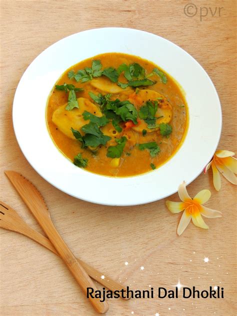 Priyas Versatile Recipes Rajasthani Dal Dhokli