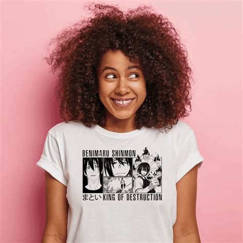 Anime T Shirt Fire Force Benimaru The Engrave Slave