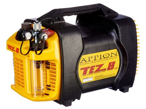 Appion Tez8 Two Stage Vacuum Pump 227 Ltrmin From Reece