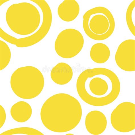 Geometrical Background with Uneven Circles. Abstract Round Seamless ...