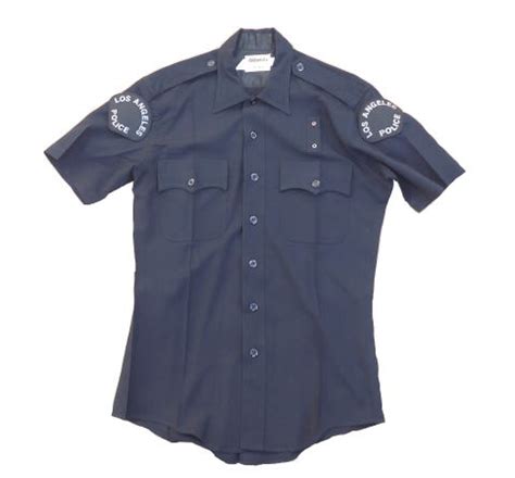 LAPD Los Angeles Police Department Long Short Shirt