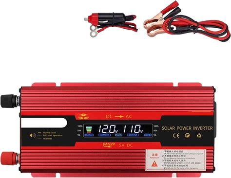 Jp 電力インバータ変換器 変更された正弦波パワー インバーター Lcd 12v24v から 220 110 への