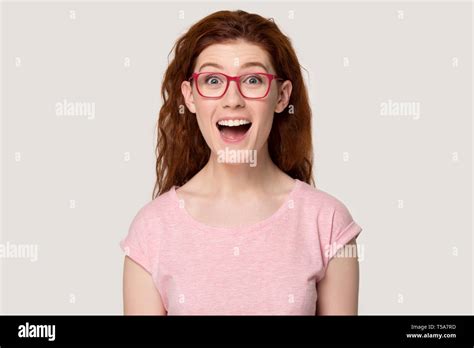 Redhead With Glasses Hi Res Stock Photography And Images Alamy