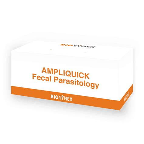 寄生虫快速诊断检测 AMPLIQUICK BIOSYNEX 传染病 粪便 自动化