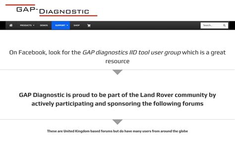 Gap Diagnostics Iid Tool User Group Facebook