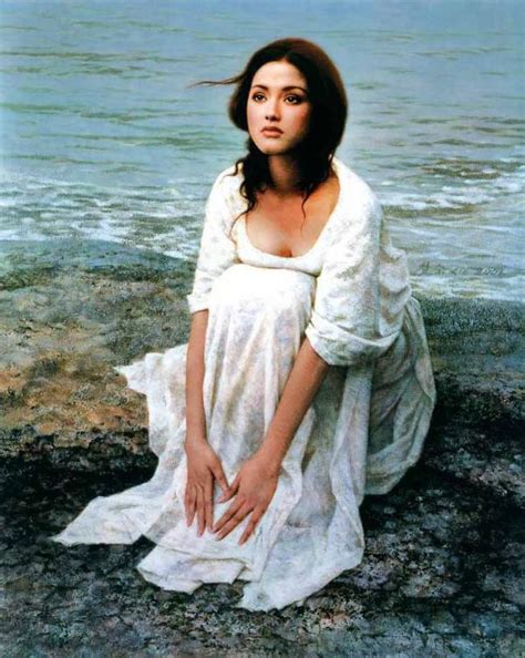 谢楚余笔下的女神们 名人字画网