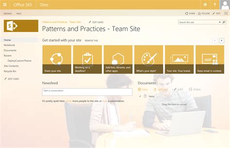 Sites De Identidade Visual Do Sharepoint No Modelo De Suplemento Do