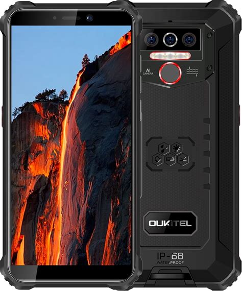 OUKITEL WP5 Teléfono inteligente resistente batería de 8000 mAh IP68