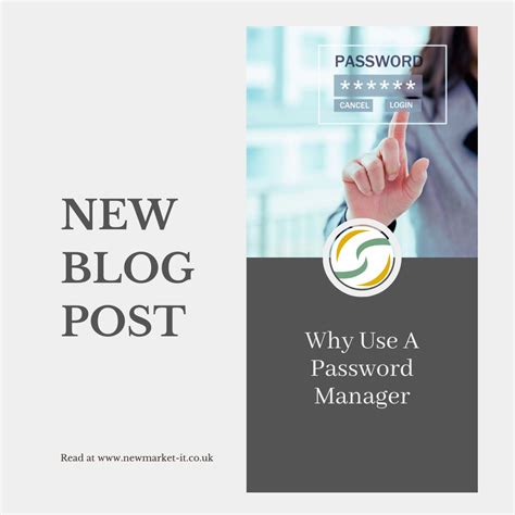 Passwordmanager Passwords Cybersecurity Newmarket Itsupport