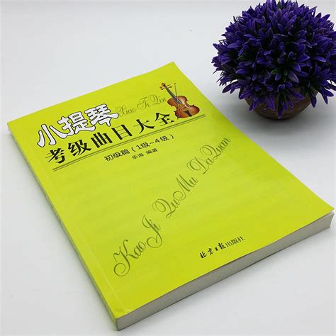 小提琴考级曲目大全初级篇 1级 4级 五线谱乐海编著西洋乐器教程系列小提琴考级必备小提琴初级考级书籍 虎窝淘