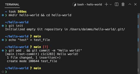 Как открыть терминал в vs code