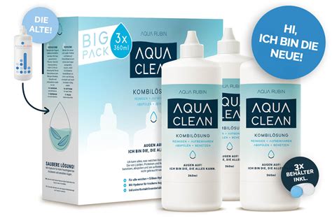 AQUA CLEAN Solution 3x360ml Tout Solutions Regardor Fr