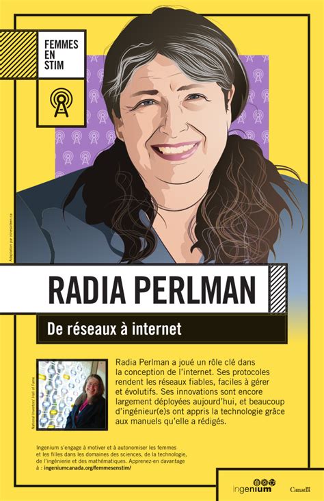 Radia Perlman Femmes En Sciences Technologie Ingénierie Et Mathématiques