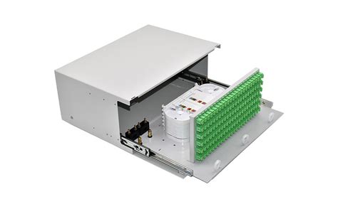Sp 144c Odfs 144core Fiber Optic Sliding Patch Panel With Sc Apc Adapter Spring Optical