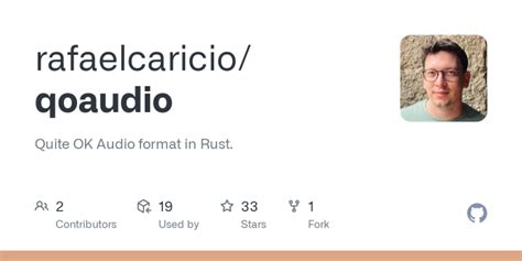 rafael carício on linkedin github rafaelcaricio qoaudio quite ok