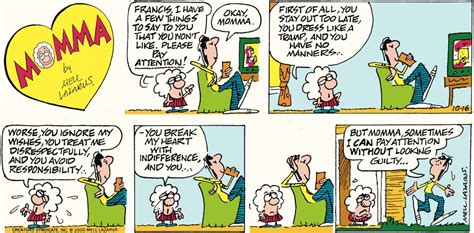 Momma By Mell Lazarus For October 16 2016 Gocomics