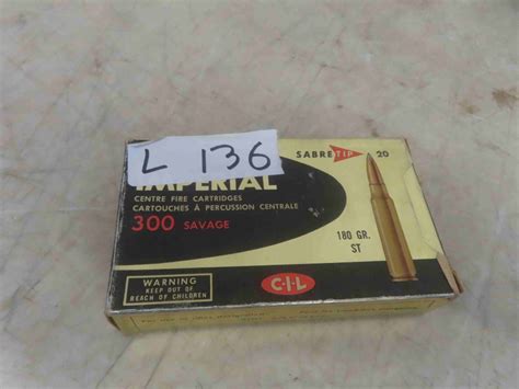 20 Rounds Cil 300 Savage Ammo Must Provide Proof Of Pal Prior To