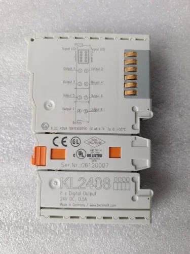 Beckhoff KL2408 Bus Terminal 8 Channel Digital Output 24 V DC 0 5 A