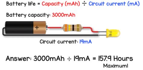 Battery Life Calculator The Engineering Mindset