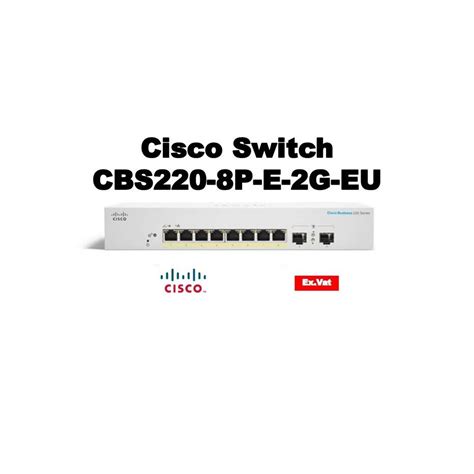 Cisco Switch 8 Port Cbs220 8p E 2g Eu Shopee Thailand
