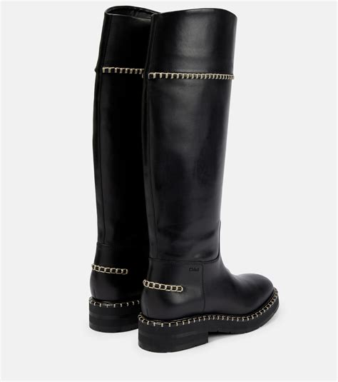 Chloe Noua Leather Boots Chloe