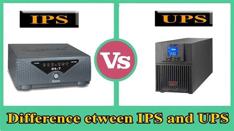 Ips Vs Ups Difference Etween Ips And Ups Types Of Electrical Wiring