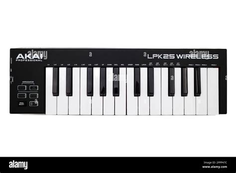 Zurich Switzerland December 21 2022 Portable Midi Controller Keyboard Akai Professional Lpk
