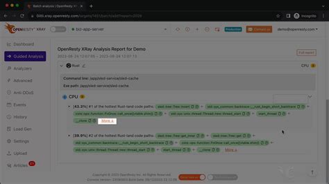 CPU 时间是如何耗费在 Rust 的 Sled 库内部的使用 OpenResty XRay OpenResty 官方博客