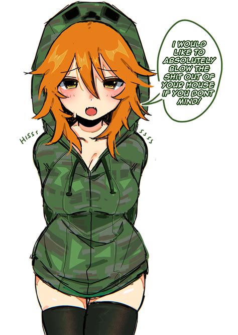 creeper Creeper game erotica minecraft 04119 snail Игровая эротика Minecraft