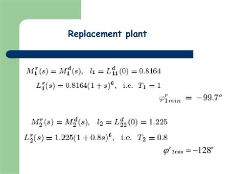 Ppt Parallel Compensator For Control Of Multivariable Systems With Difficult Plants Powerpoint