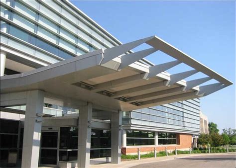 Architectural Exterior 84mm2000mm Aluminium Sun Shades