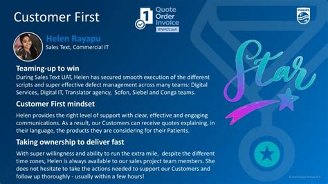 Helen Rayapu On Linkedin Npi2cash Philips Wiproite