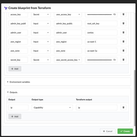upload a terraform module cloudify documentation center