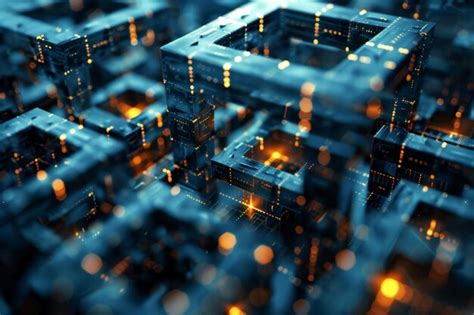 Complex And Innovative Architecture In A Futuristic City Skyline