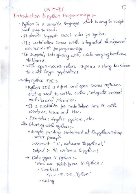 FIOT UNIT Notes Computer Science Studocu