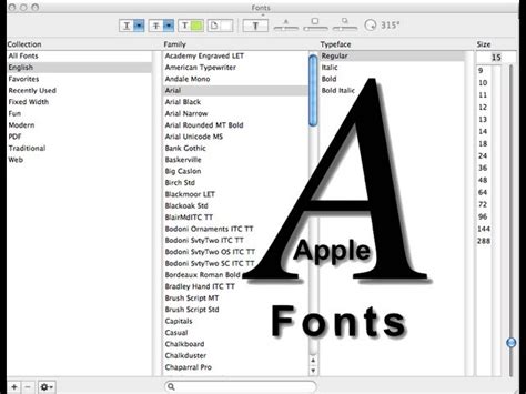 Typewriter Font Mac
