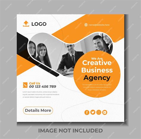 Premium Vector Digital Marketing Expert Social Media Post Template
