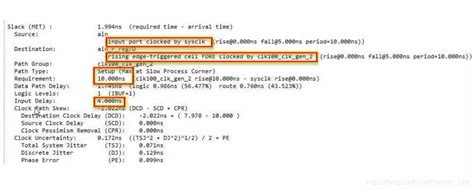 Fpga 】设置输入延迟（input Delay）当clock的周期是10ns对于模块的input需要添加input Delay假设外部延迟是6n Csdn博客