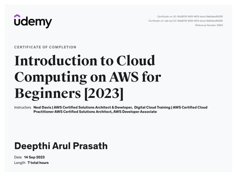 Deepthi Arul Prasath On Linkedin Udemy Course Completion Certificate