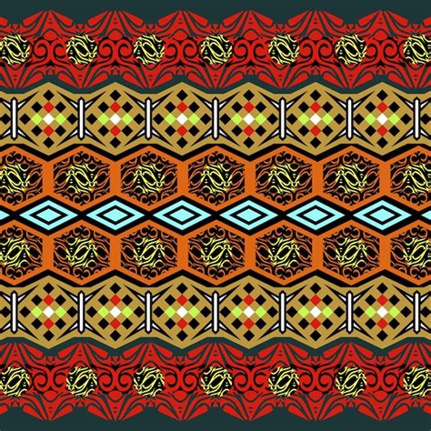 Premium Vector Traditional Batik Design From Indonesia