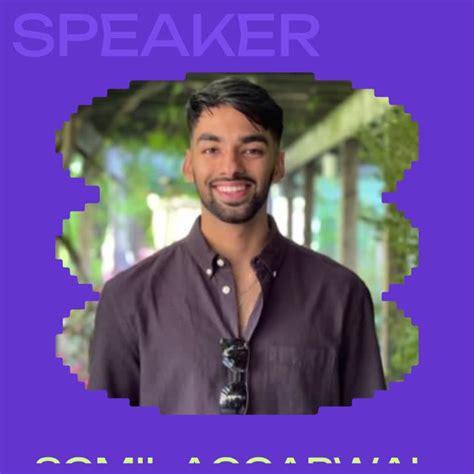 Video Somil Aggarwal On Linkedin Excited To Speak This Week At The