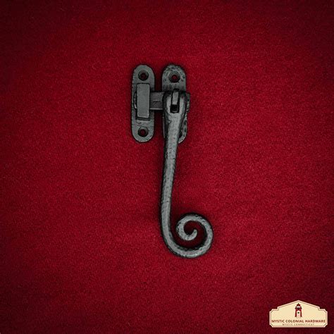 Elegant Reversible Casement Iron Window Latch