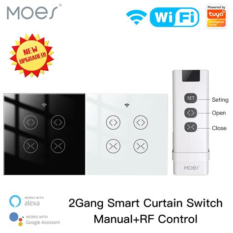 Tuya Ak Ll Perde Jaluzi Anahtar Wifi Gang Ift Rulo Panjur Elektrik
