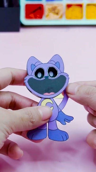 🐾paper Diy🐾 How To Make A Cute Catnap Paper 🎁 Poppy Playtime Chapter