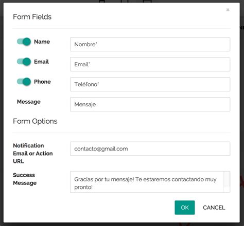Contact Form Email Mobirise Forums