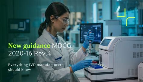 Ivd Classification Whats New In The Latest Mdcg 2020 16 Rev 4 Guidance Cmc Medical Devices