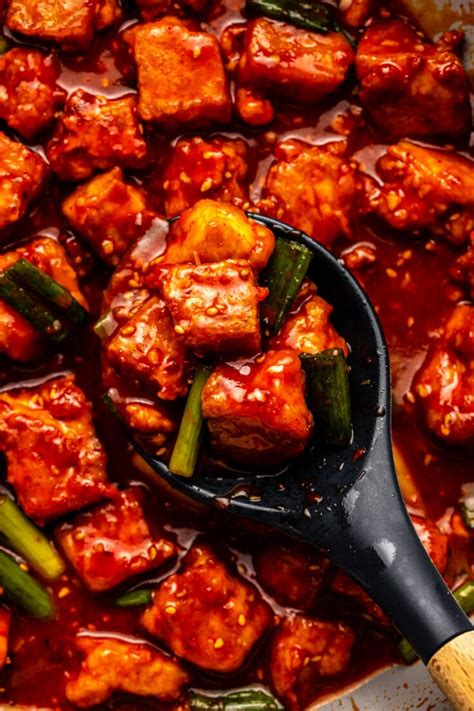 Saucy Gochujang Tofu From My Bowl