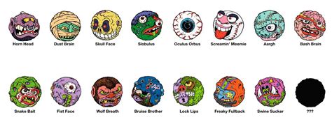 Madballs Vinyl Mini Figure Series 1 3 Mystery Pack 1 Random Figure