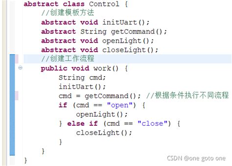 Java之抽象类与模板方法模式模板模式与抽象类 Csdn博客