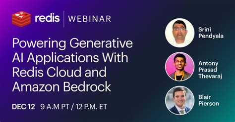 Srinivas Pendyala On Linkedin Powering Generative Ai Applications Redis